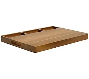 VIKING Acacia 20-inch Butcher Block Cutting & S Erving Board - One-color