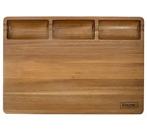 VIKING Acacia 20-inch Butcher Block Cutting & S Erving Board