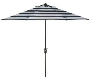 SAFAVIEH Uv Resistant Iris Fashion 9' Auto Tilt Umbrella By - One-color