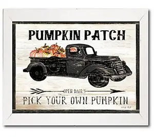COURTSIDE MARKET Pumpkin Patch 16' X 20' Canvas Wal L Art - One-color