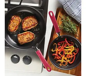 RACHAEL RAY Create Delicious 2-pc Hard-anodized Skillet Set