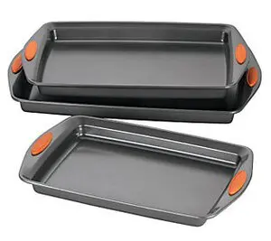 RACHAEL RAY Yum-o Bakeware 3-piece Cookie Pan T