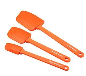 RACHAEL RAY 3pc Orange Pointed Silicone Spatulaset - One-color
