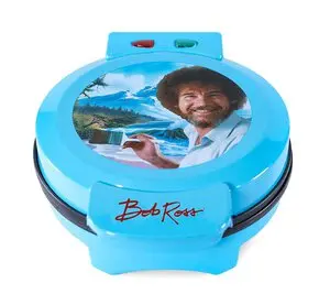 UNCANNY BRANDS Bob Ross Waffle Maker - One-color