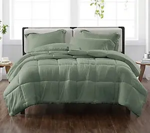 CANNON HERITAGE Solid Comforter Set Twin Comfor Ter