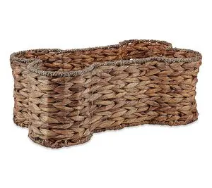 DESIGN IMPORTS Dry Hyacinth Bone Pet Basket M Edium - One-color