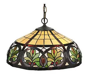 MEYDA Tiffany Style 16' Sunrise Pendant - One-color