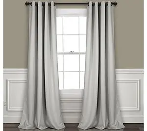 LUSH DECOR Grommet Blackout 52' X 108' Window Curtains Ush Decor - One-color