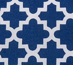 DESIGN IMPORTS Lattice Print Tablecloth, 60' X 4