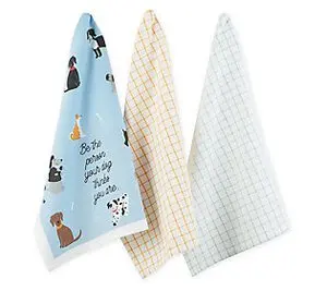 DESIGN IMPORTS Dog Person Kitchen Towel Set