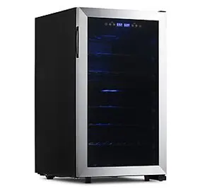 NEWAIR Freestanding 43-bottle Dual Zone Compres Sor Wine Fridg - One-color