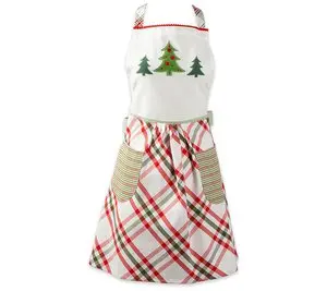 DESIGN IMPORTS Jolly Tree Apron