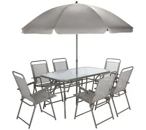 SAFAVIEH Laurenti Outdoor Dining Set By - One-color