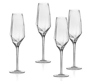 GODINGER Set Of 4 Isla Champagne Flutes - One-color
