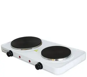 MEGACHEF Portable Dual Electric Cooktop - One-color