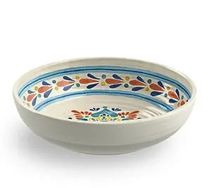 TARHONG Lacena Medallion 43.3oz. Low Bowl - One-color