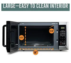 FARBERWARE 1.3 Cu Ft 1100 Watt Microwave With L Ed Light