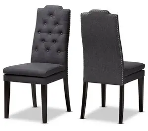 BAXTON STUDIO Dylin Dining Chairs Set Of 2 - One-color