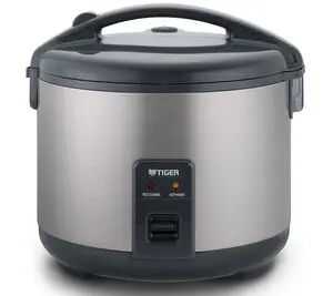 TIGER 10-cup Stainless Steel Rice Cooker/warmer - Silver