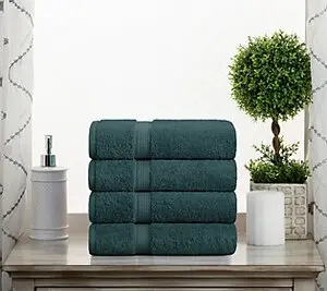 SUPERIOR Madison Egyptian Cotton Pile Plush Han D Towel Set - One-color