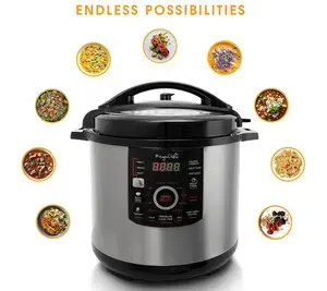 MEGACHEF 12-quart Steel Digital Pressure Cooker