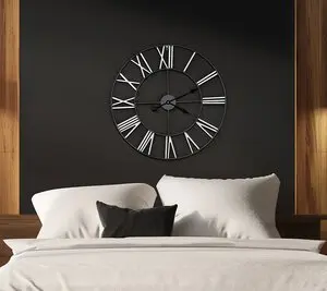 SORBUS Metal Wall Clock