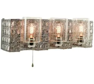 RIVER OF GOODS 25'l 6-light Chrome Vanity Light Bath Bar - One-color