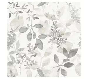 NUWALLPAPER Grey Breezy Peel & Stick Wallpaper - One-color