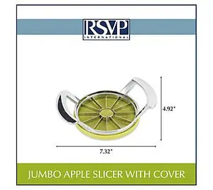 RSVP Jumbo Apple Slicer With Cover