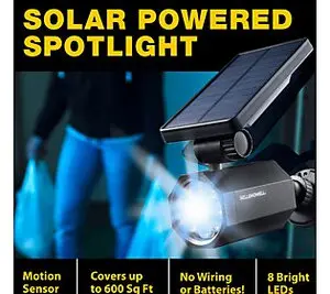 BELL & HOWELL Bell + Howell Bionic Spotlight Solar Powered Mo Ion Spotlight