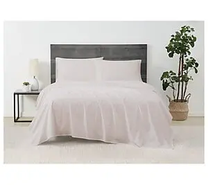 CANNON Solid Percale 4-piece King Sheet Set - One-color