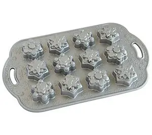 NORDICWARE Frosty Flakes Cakelet Pan - One-color