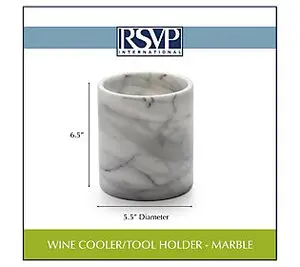 RSVP Marble Wine Cooler/ Tool Caddy