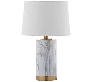SAFAVIEH Clarabel Marble 18.25' Table Lamp - One-color