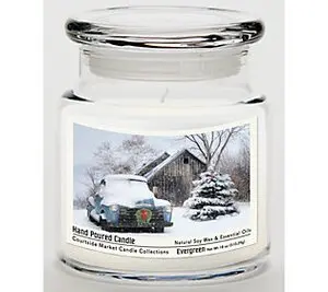 COURTSIDE MARKET Christmas On The Farm Candle G Ass Jar 18-oz - One-color