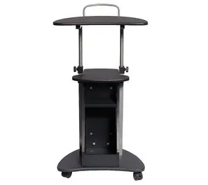 TECHNI MOBILI Sit-to-stand Rolling Adjustable L Ptop Cart