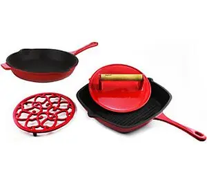 BERGHOFF Neo Cast-iron 4-piece Set - One-color