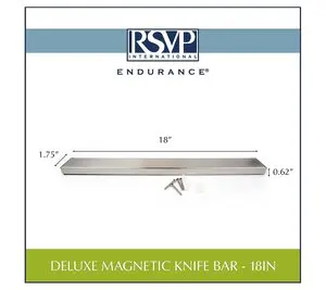 RSVP 18' Deluxe Magnetic Knife Bar