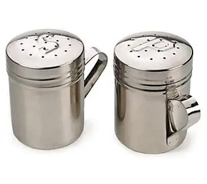 RSVP Stovetop Salt & Pepper Shaker Set - One-color