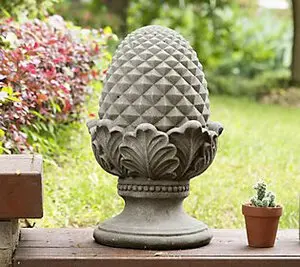GLITZHOME Grand Artichoke Lawn Garden Statue - One-color