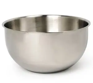 RSVP 8 Qt. Stainless Steel Mixing Bowl - Silver