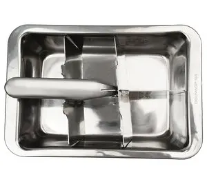 RSVP Stainless Steel Large Ice Cube Tray - Silver