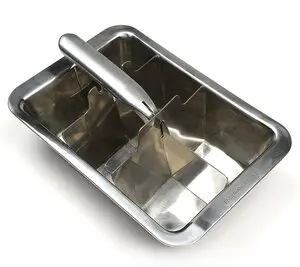 RSVP Stainless Steel Large Ice Cube Tray