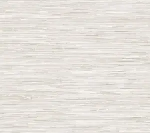 NUWALLPAPER Cream Grassweave Peel & Stick Wallpaper - One-color