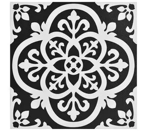 FLOORPOPS Gothic Peel & Stick Floor Tiles - One-color
