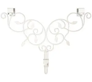 VILLAGE LIGHTING CO. Village Lighting Adjustable Wreath Hanger Ivy White - One-color