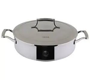 SAVEUR SELECTS Voyage Tri-ply 5-qt Sauteuse Wit Lid - One-color