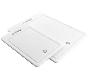 MARTHA STEWART 2 Piece Plastic Cutting Board Se T - One-color