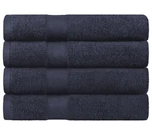 SUPERIOR Egyptian Cotton Solid 4-piece Towel Se T - One-color