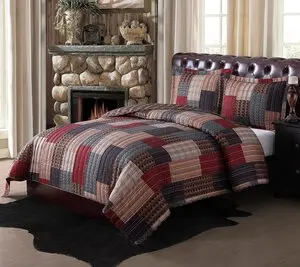 STYLE 212 Gunnison Full/queen Quilt Set - One-color